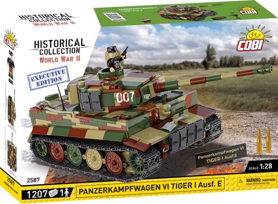 COBI PZKPFW VI TIGER I AUSF.EXECUTIVE UITGAVE - COBI-2587 | bol