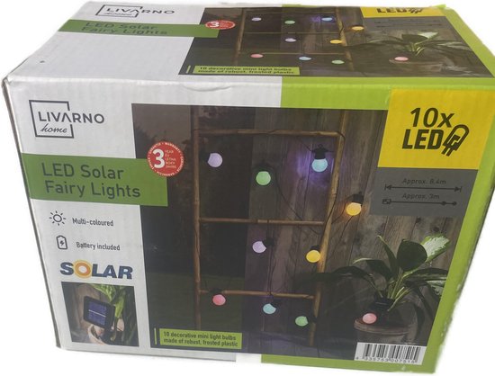 Livarno led solair lights | bol