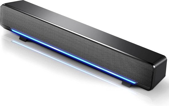 Lexium Mini Soundbar - Soundbar PC - PC Speaker - Speakers voor PC | bol