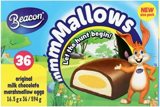 Beacon - Marshmallow Easter Eggs (36 Pack) | bol