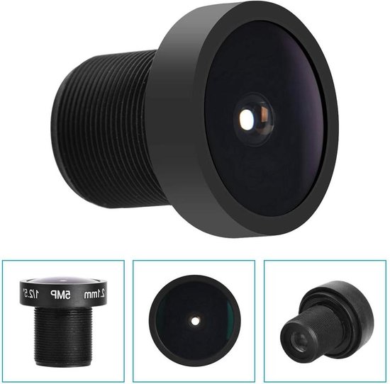 5MP 2.1mm 150 ° Groothoek Lens Fisheye View voor CCTV Camera ...