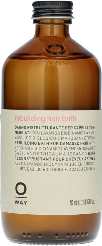 Oway Volumizing Shampoo - Fijn haar - Biologisch - 950ml | bol