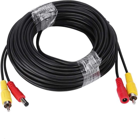 Pre-Made Video Power Kabel - Full-Copper Wire Cord - CCTV Surveillance ...