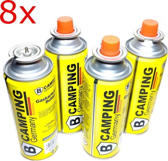 8x Gasvulling 227 gr / 392ml camping kampeer kook onkruidverdelger ...