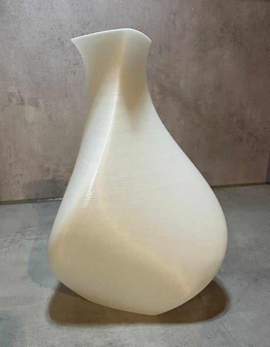 Studio Vaseo - Flowa - Wit - Luxueuze vaas - Gemaakt in Nederland ...