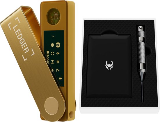 Ledger Nano X Gold + Cryptotag Loki bundel | bol