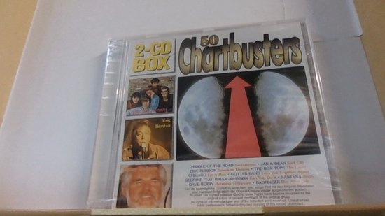 Chartbusters - 2 CD box met 50 heerlijke hits | bol