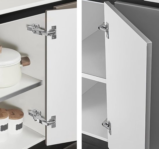 165 graden keukenkast scharnieren - soft close kast scharnieren ...