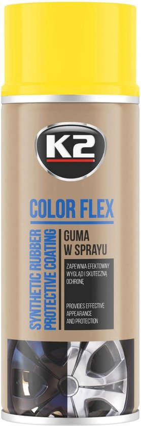 Gele rubberspray 400 ml K2 | bol