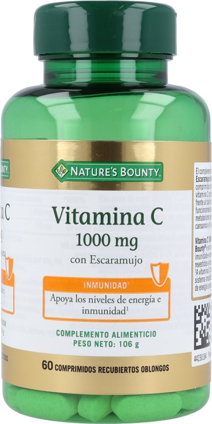 Vitamine C 1000 mg met rozenbottel 60 tablets | Nature's Bounty | bol