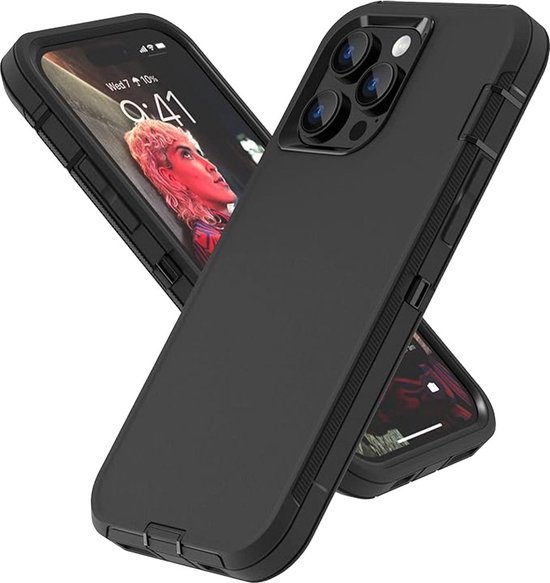 geschikt voor iPhone 12 Pro Max Extreme Armor Hoesje | Extra Stevig ...