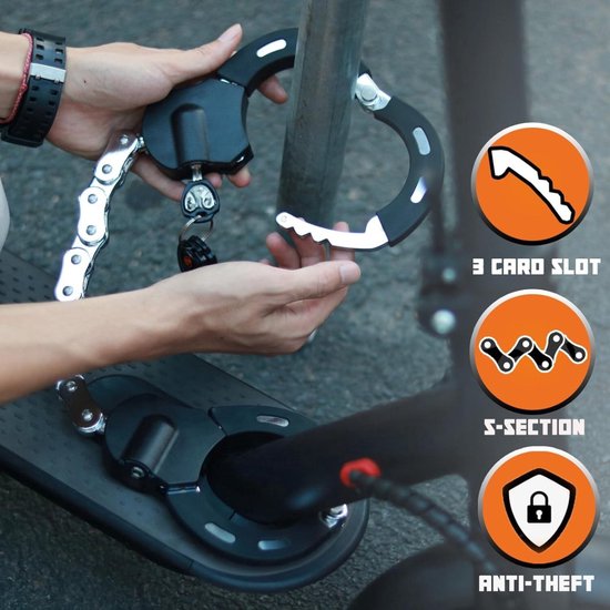 Handboeislot - Handboei slot - Voor elektrische step - Veligheid - Slot ...