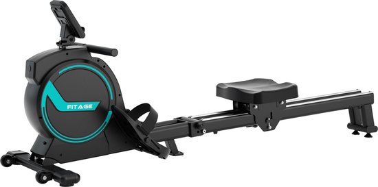 FITAGE Roeitrainer - Roeimachine 16 Weerstandniveaus - Roeiapparaat met ...
