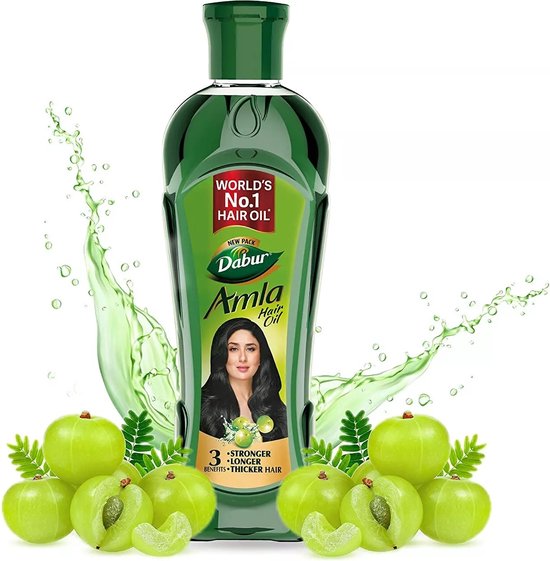 Haarolie met amla, Dabur, 225 ml (180 plus tijdelijk 45 ml extra) | bol