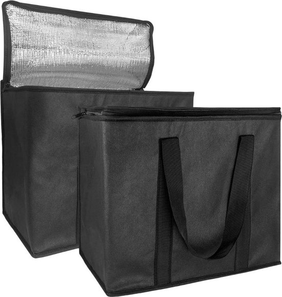 Bezorgtas - Pizzatas - Delivery box Set van 2 Tassen - Bezorg tas ...