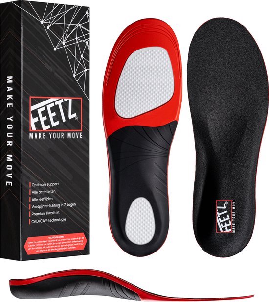 Feetz® 'Red One' Hielspoor Zooltjes - Medische Inlegzolen voor ...
