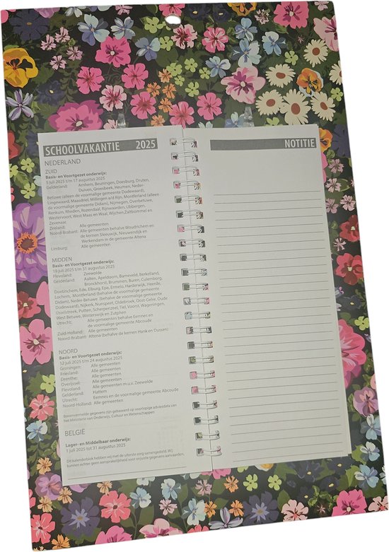 Kalender 2025 - kalender nieuwe jaar agenda- | bol