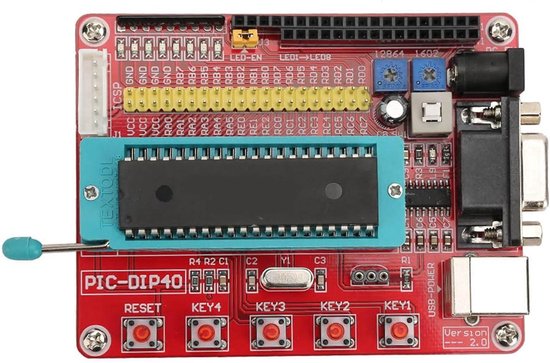 Microcontroller Development Board Pic16F877A with Rs232 Interface - Learning Board,... | bol