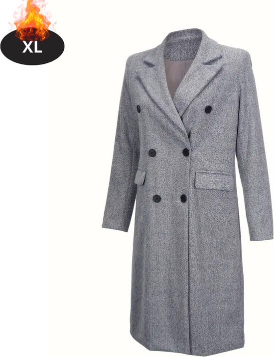 Nivard Mantel Dames - Tussenmantel - Jas - Mantelpakje - Trenchcoat ...