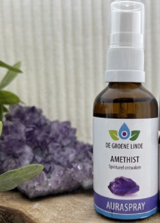 De Groene Linde - Amethist - Auraspray - 50ml | bol