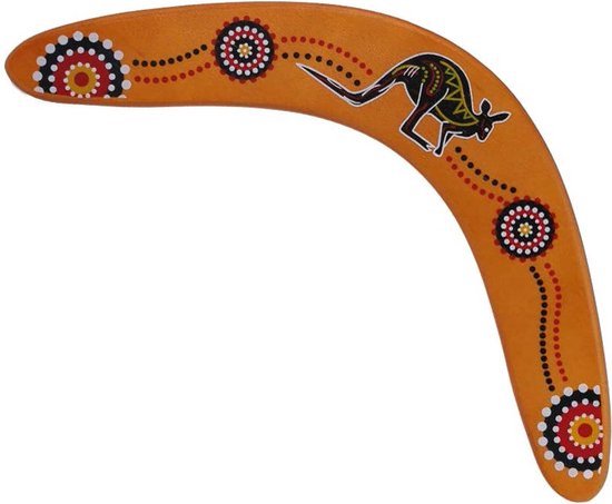 Boemerang met Australisch design - Bruin | bol