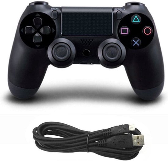 Bluetooth Wireless Dualshock 4 Controller - Geschikt voor Playstation 4 - PS4 Slim-PS4... | bol