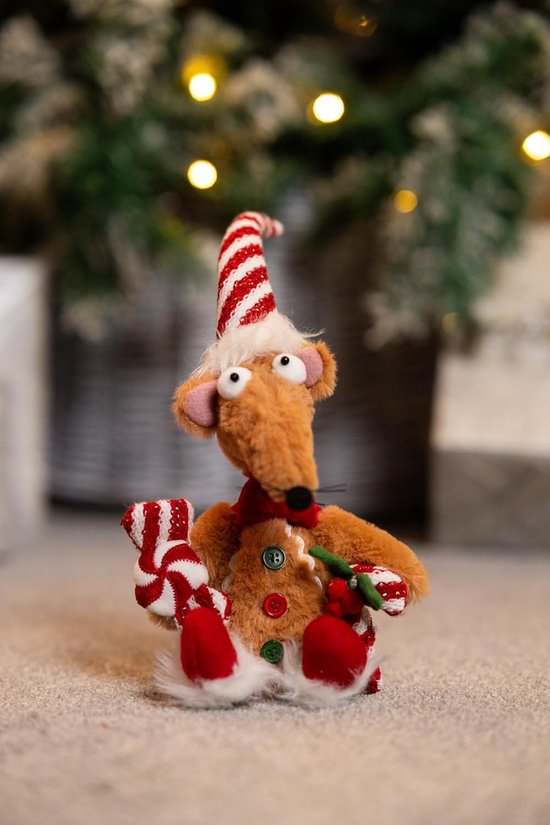 Kerst Remi Rat: Schattig Peperkoek Ornament Voor Gezellige ...