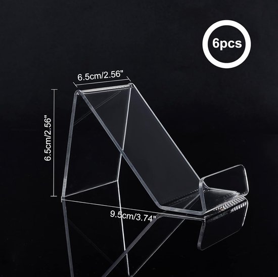 Acryl Brochure Display Stand - Perfect voor wenskaarten en brochures ...