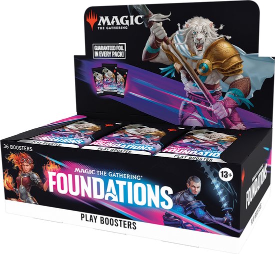 Magic: The Gathering - Foundations Play Booster Pack - Trading Cards ...