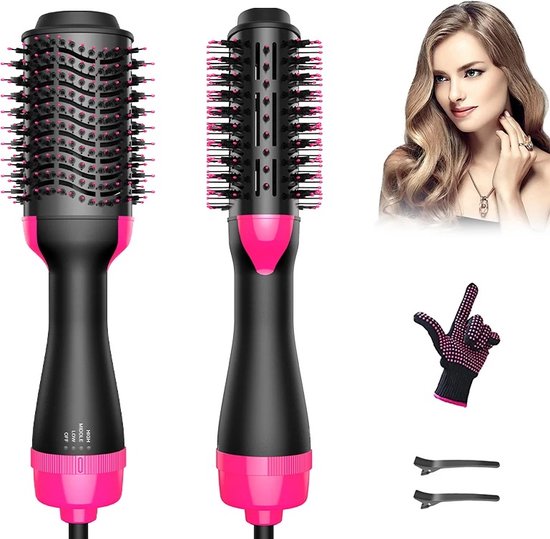 Fohnborstel - Föhn en Volumizer - Heteluchtborstel - Voor het krullen ...