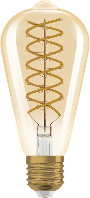 Osram - Vintage 1906 Edison E27 Peer Helder 8.8W 806lm - 824 Zeer Warm Wit | Dimbaar -... | bol