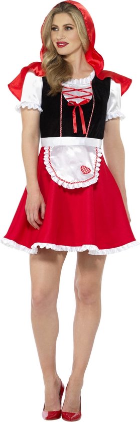 Smiffys - Red Riding Hood Lady Costume - S - Rood | bol