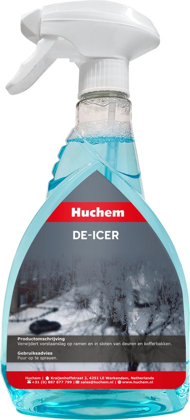 Ruitenontdooier | De-Icer | Sprayfles | 500 ml. | Antivries | Ijsvrij | bol