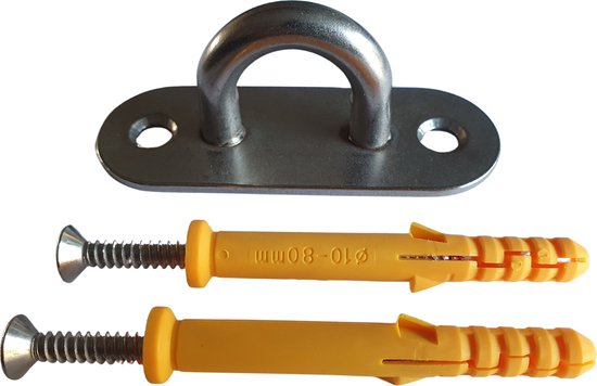 muuranker RVS, muuroog fietsslot, bevestigingsanker, scooter , motor ...