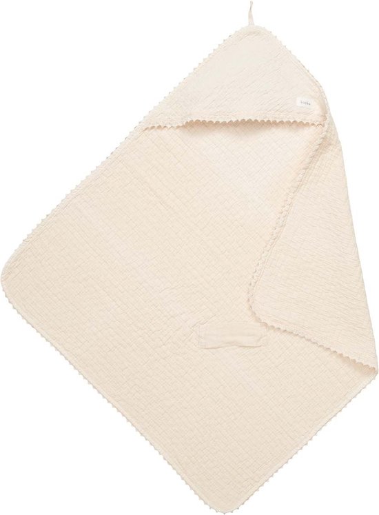 Koeka wikkeldeken lace Elba natural 100x100 | bol