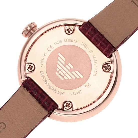 Emporio Armani AR11417 Dames horloge - 26 mm | bol