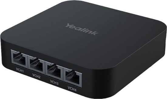 Yealink RCH40 - Room Cable Hub Ethernet LAN Zwart | bol
