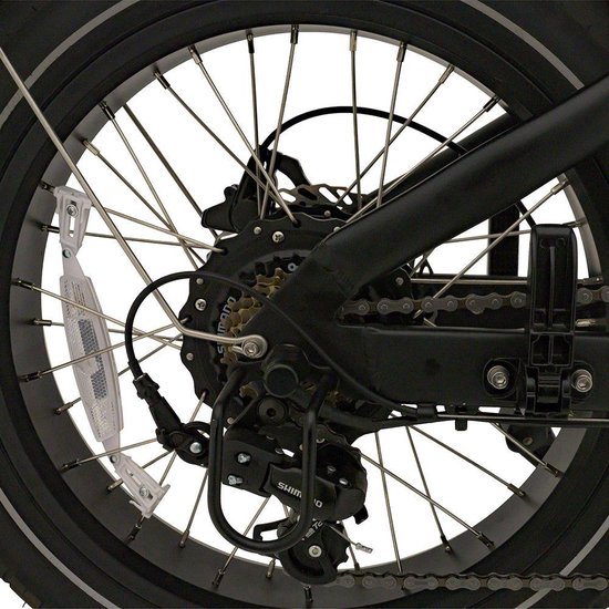 KNAAP RTD X - Fatbike - Zwart - 250W - Elektrische Fatbike | bol