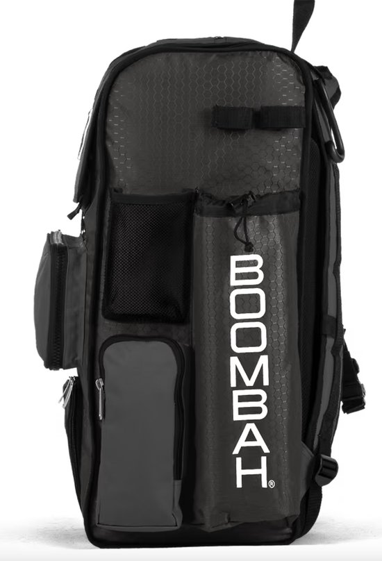 Boombah Superpack Bat Bag - Dark Charcoal/Red | bol