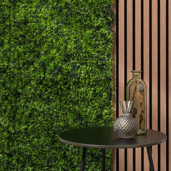 Kunsthaag plantenwand - Planten muur - Voor binnen en buiten - Mos - 50 ...