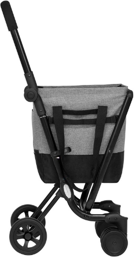 Easy Go Boodschappentrolley - Opvouwbaar met Afneembare Tas ...
