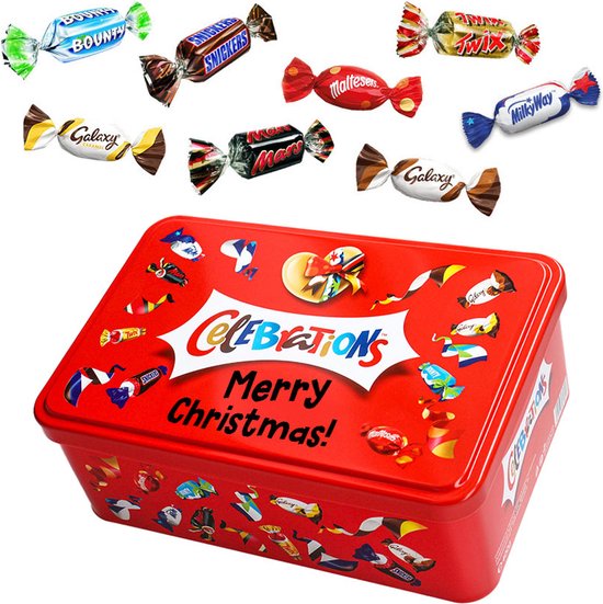 Mars Celebrations Chocolate Collection box "Merry Christmas ...