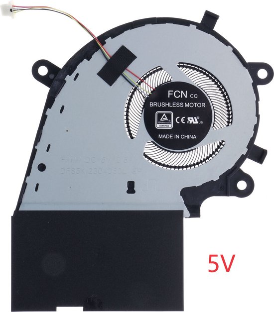 Vervangende Cpu / koelventilator voor o.a. ASUS ROG Strix G531 / G731 ...