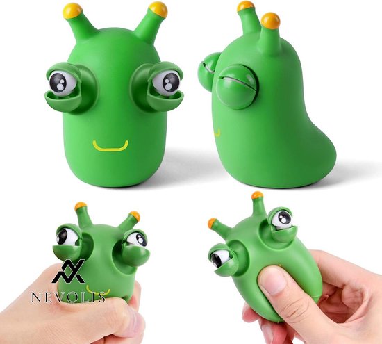 Nevolis Squeeze Toy Stress Ball for Adults Funny Grass Worm Pinch Toy ...