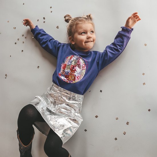 Straight Sweater Dancing Queen heliotrope | Your Wishes 116 | bol