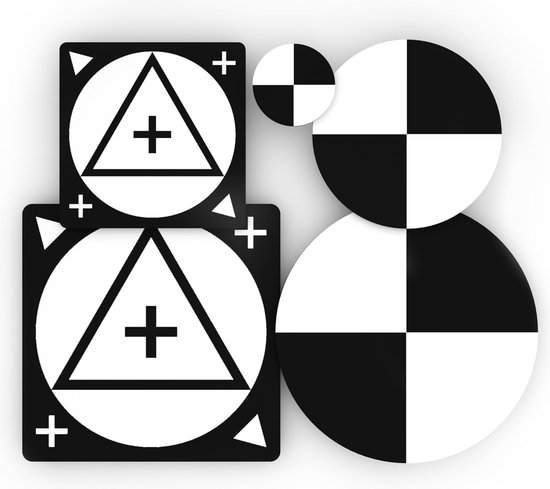 VFX Magnetic Tracking Markers - 8+8 pcs. Set | bol