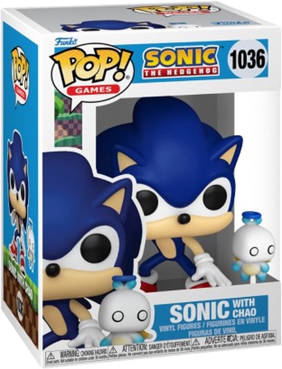 Pop Games: Sonic the Hedgehog with Hero Chao Funko Pop #1036 | bol