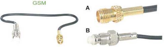 GSM adapter SMA female --> FME female | bol