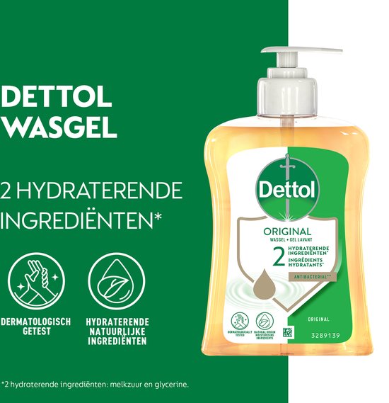 Dettol Handzeep Original 250ml - 10 stuks - Voordeelverpakking | bol