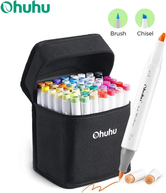 Bramboo - Ohuhu Honolulu - Alcohol based Art Markers - Brush & Chisel ...